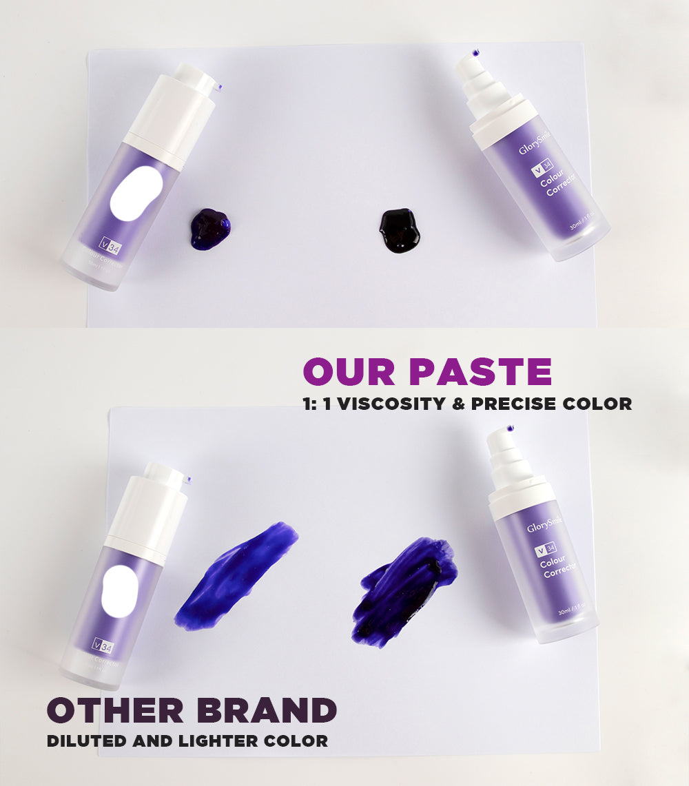 V34 Colour Corrector Serum, Oralmax Nano Brush – GlorySmile
